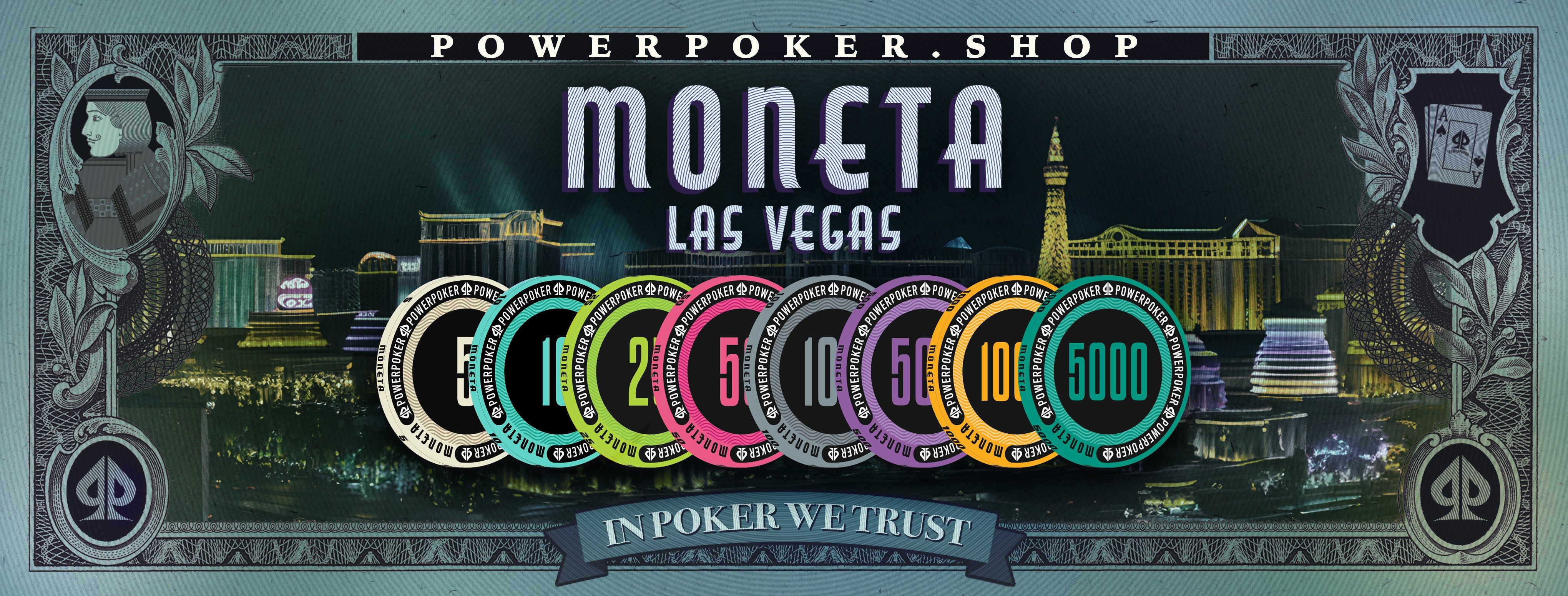 PowerPoker - Moneta "LAS VEGAS"